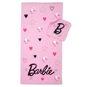 Barbie | Bath | Barbie Towel And Washcloth Set | Poshmark